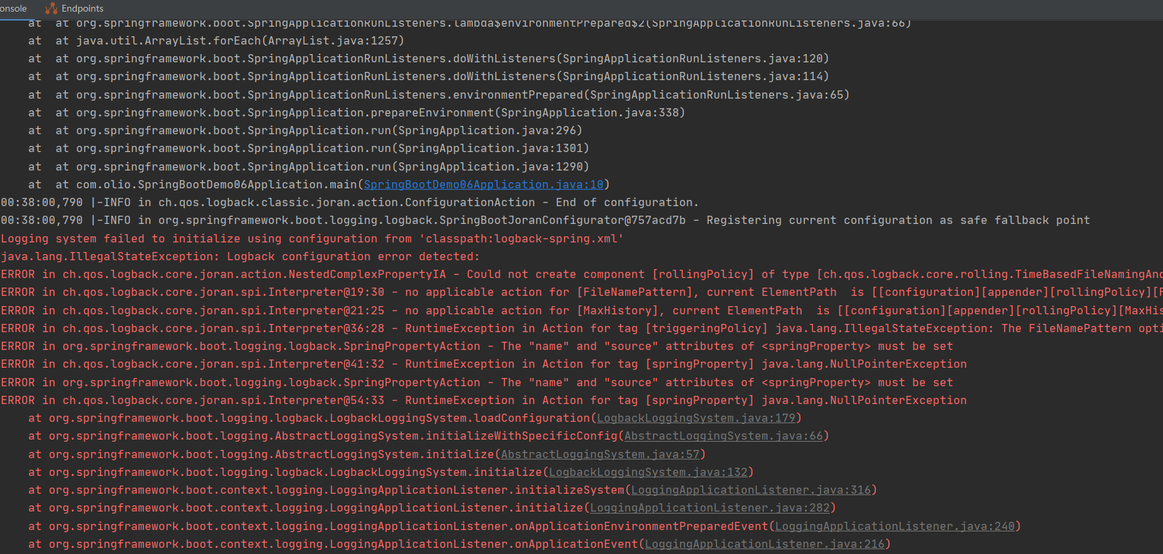 Logback Configuration Error Detected 怎么解决？亲测有效 Csdn博客 