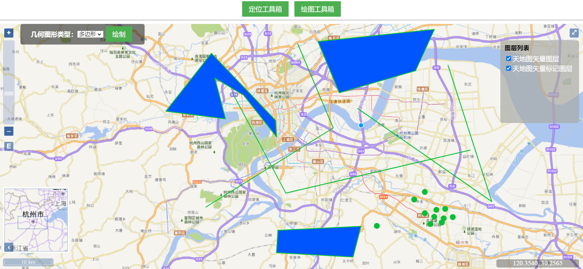 OpenLayers实现交互绘制点线面_openlayers绘制点线面-CSDN博客