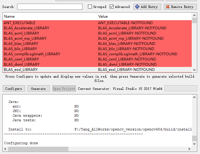 WINDOWS下编译OPENCV4.5.4静态库-CSDN博客