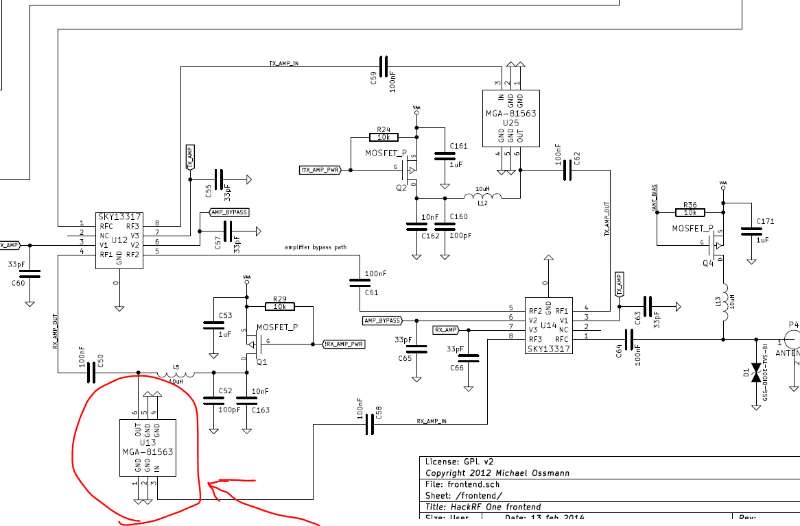 记一次成功的HackRF维修过程（射频部分）_hackrf连接lna-CSDN博客