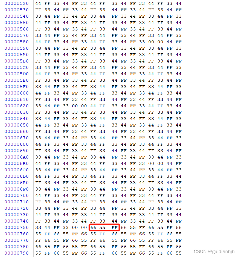 BMP图片文件原始数据分析_bmp图片像素数组位置-CSDN博客