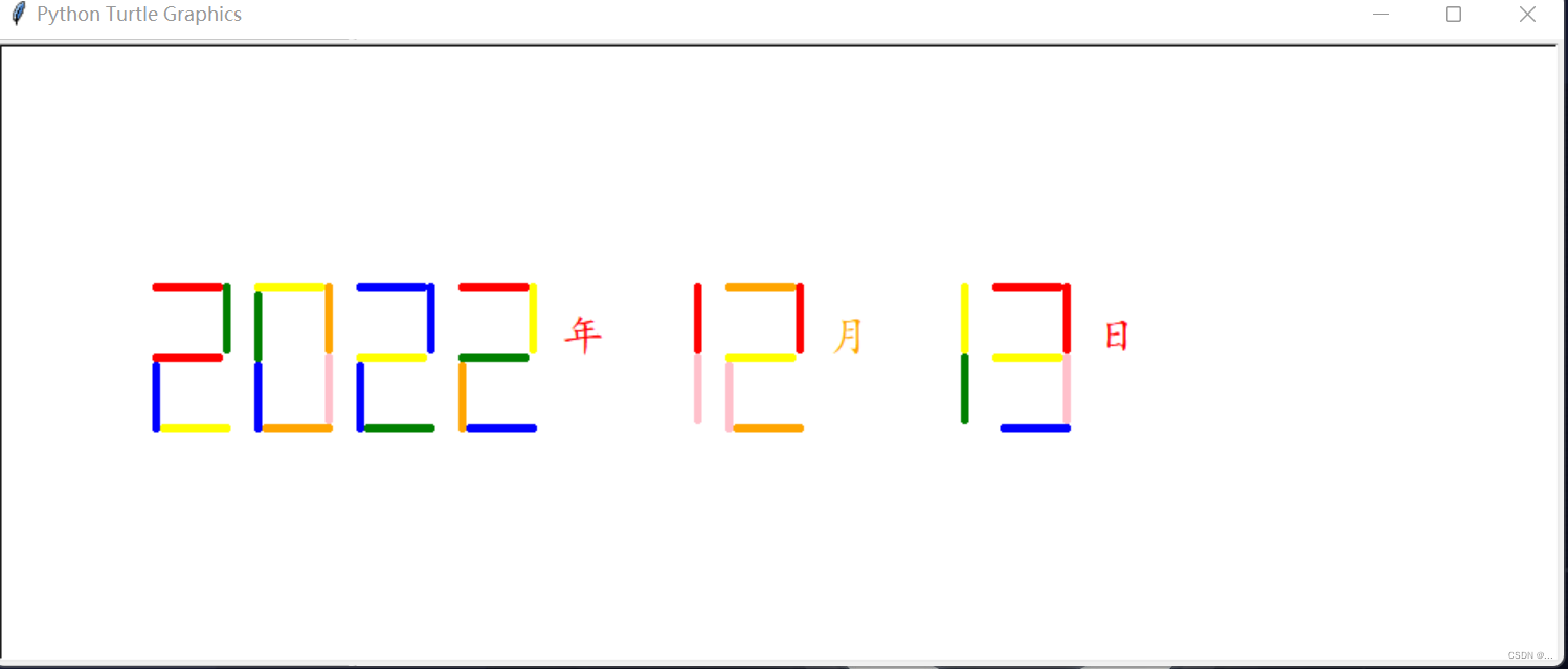 Python七段电子数码管的绘制python七段数码管绘制单个数字2023年11月16日 Csdn博客
