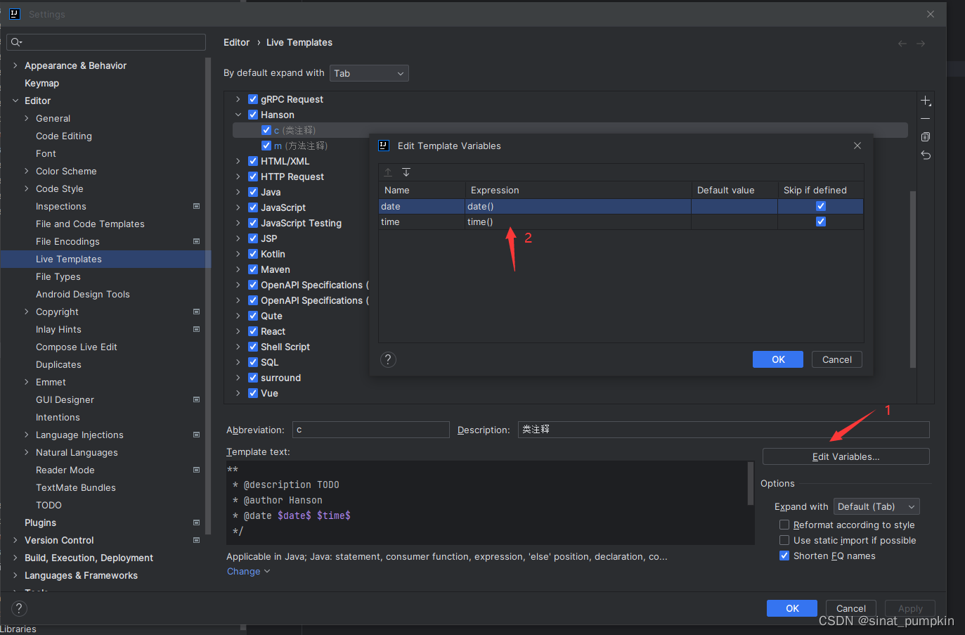 idea设置阿里代码格式规范及配置快捷键生成注释_idea 阿里巴巴code style-CSDN博客