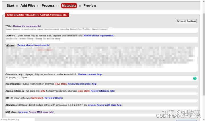 【教程】arXiv注册账号+提交论文-CSDN博客