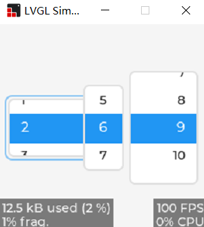 ESP32 LVGL8.1 ——Roller 滚动 (Roller 24)_lvgl滚轮roller组件设置成半圆形-CSDN博客