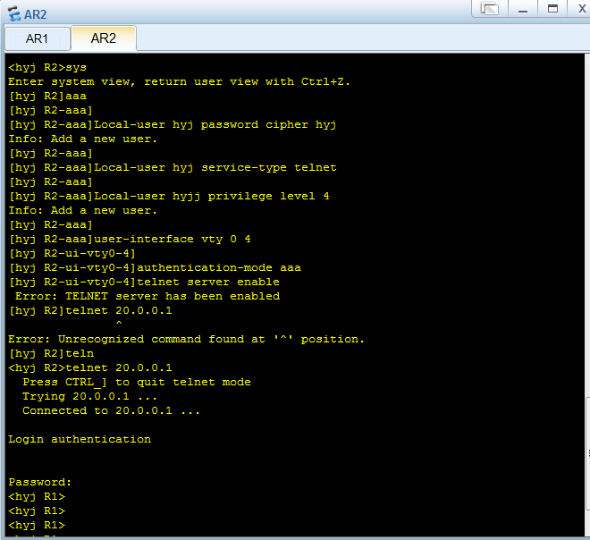 实验4：TELNET综合实验_telnet真实设备实训过程_☆★☆★☆★☆★☆☆★☆★的博客-CSDN博客