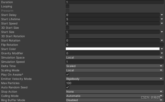 Unity-粒子系统_unity粒子系统-CSDN博客