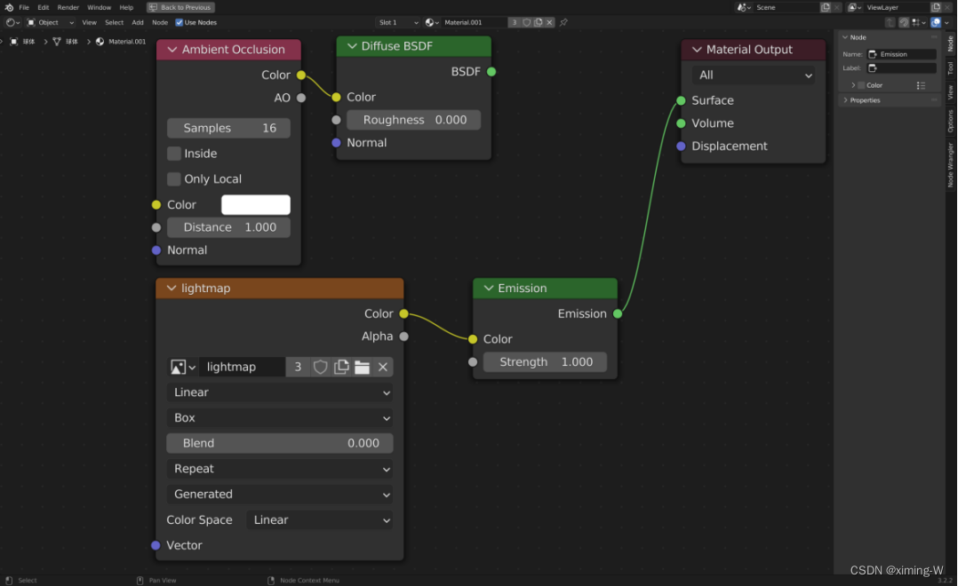 Blender烘焙Lightmap光照贴图_blend 光照烘培-CSDN博客