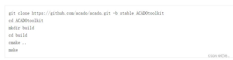 Windows系统在Python环境下使用 acado_acados windows-CSDN博客