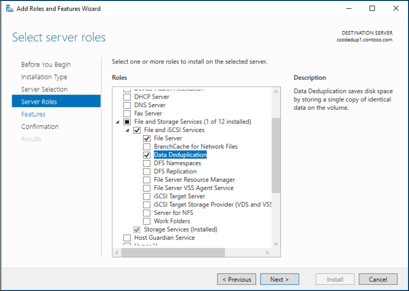 Win2016：Data Deduplication_window server data deduplication service-CSDN博客
