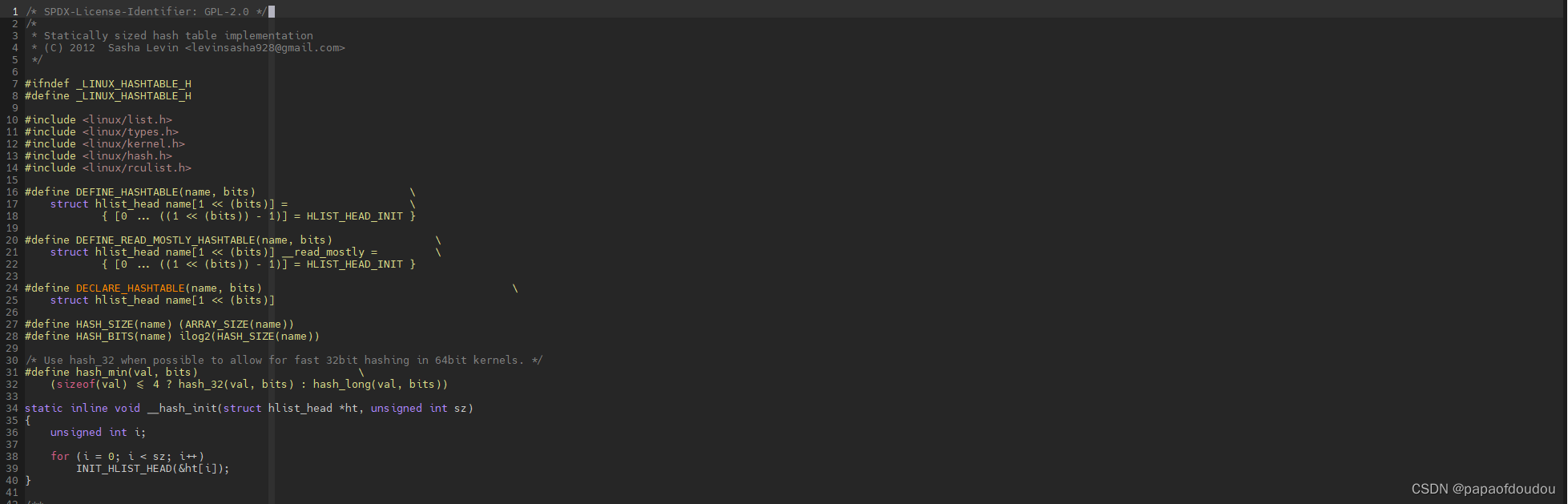 Linux链表（哈希，双向）使用总结_linux哈希表使用-CSDN博客