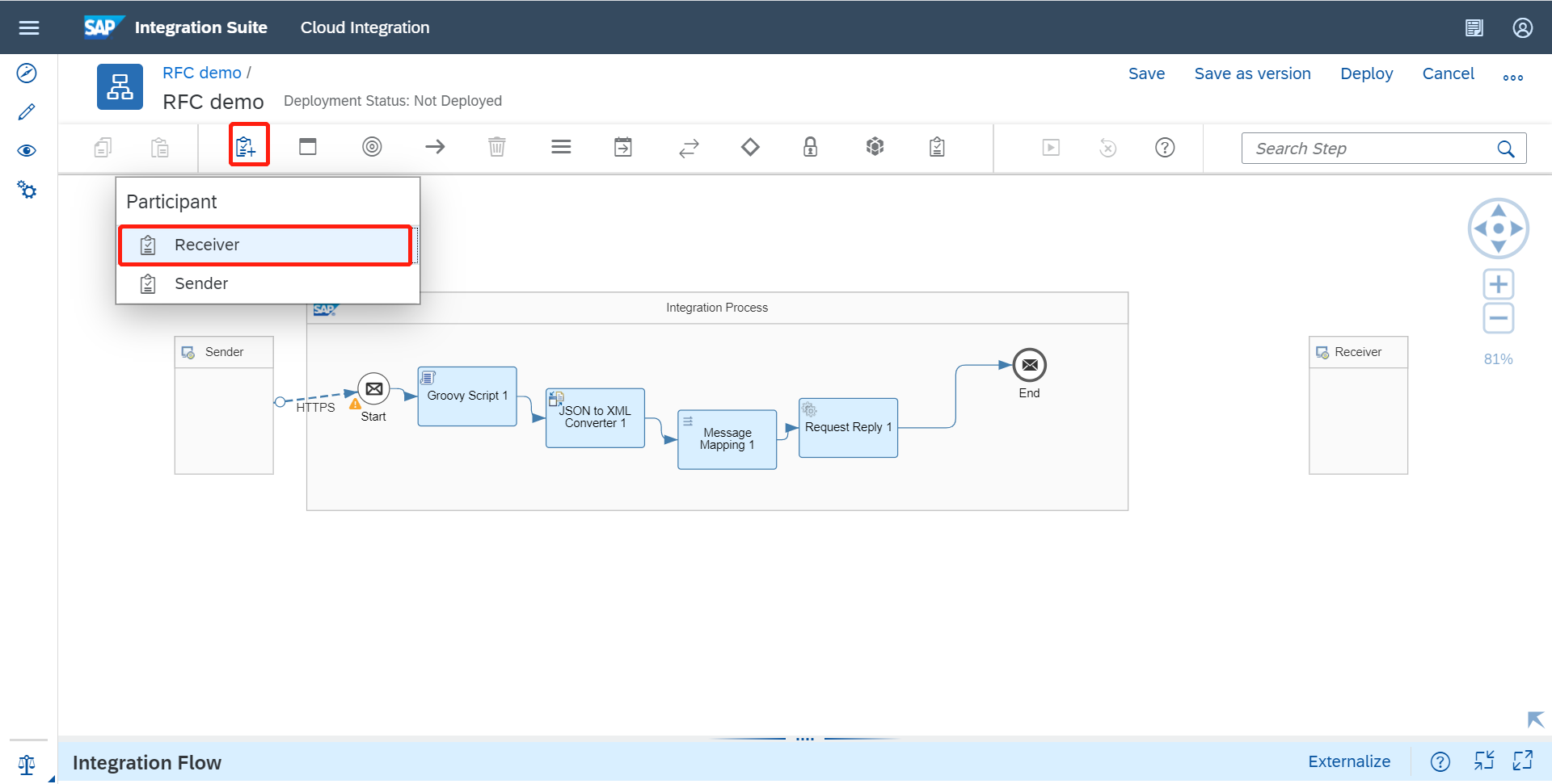 SAP CPI 开发RFC适配器的Integration Flow_sap cpi开发-CSDN博客