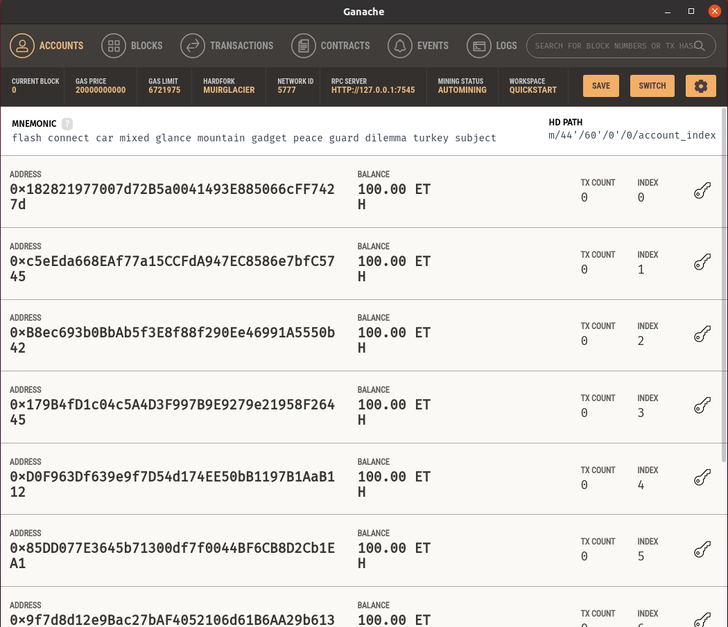 以太坊智能合约ganache+truffle集成开发实验_从重光的博客-CSDN博客