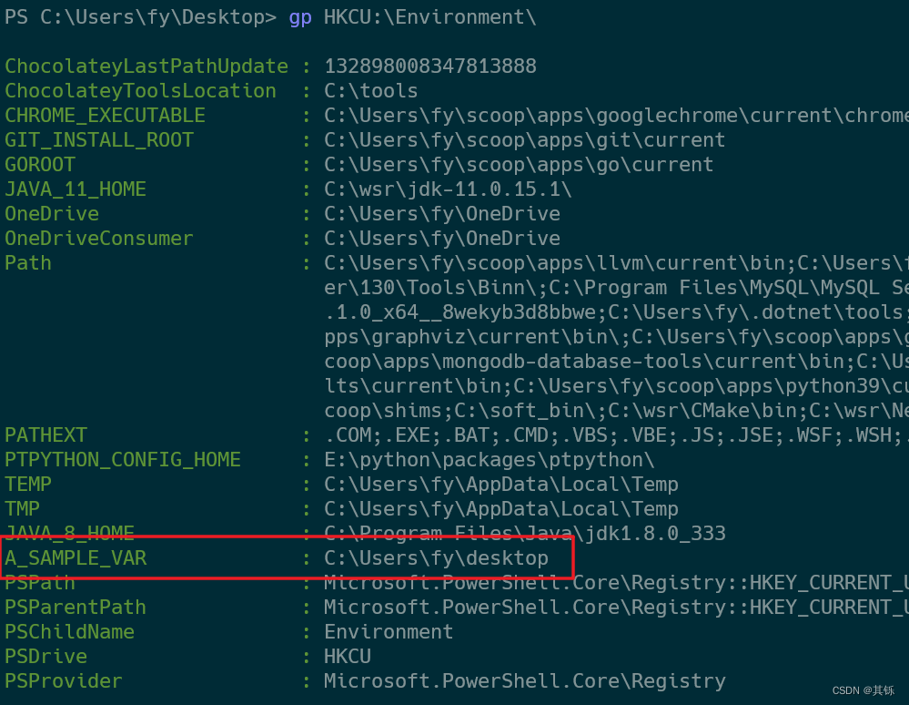 Windows通过powershell永久添加、删除环境变量powershell Path Csdn博客