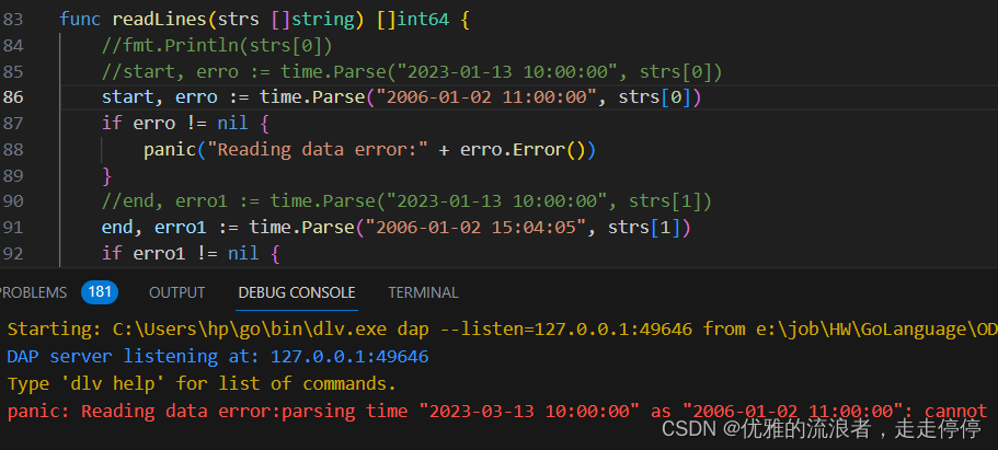 Go 解析日期格式， 简单解决 parsing time xx as xx: cannot parse xx as xx OR month/hour out of range_go 动态解析 ...