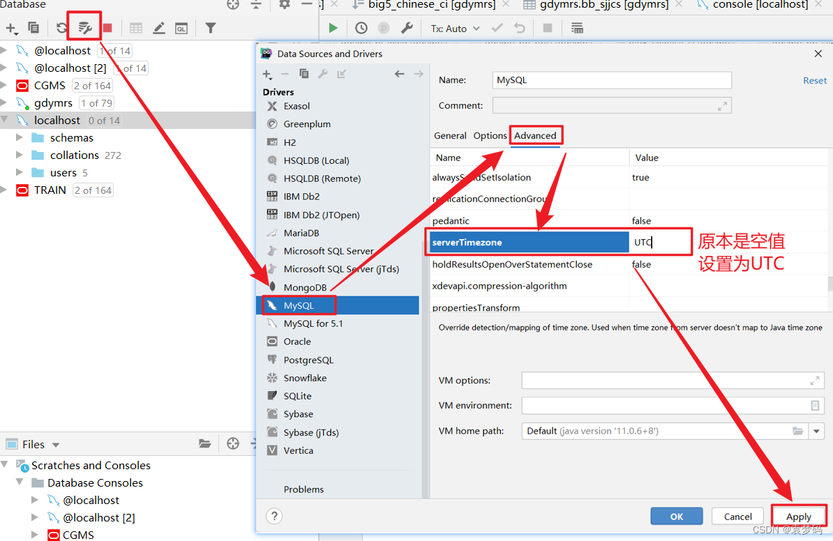 Server Returns Invalid Timezone Go To ‘advanced‘ Tab And Set ‘servertimezone‘ Property Manually