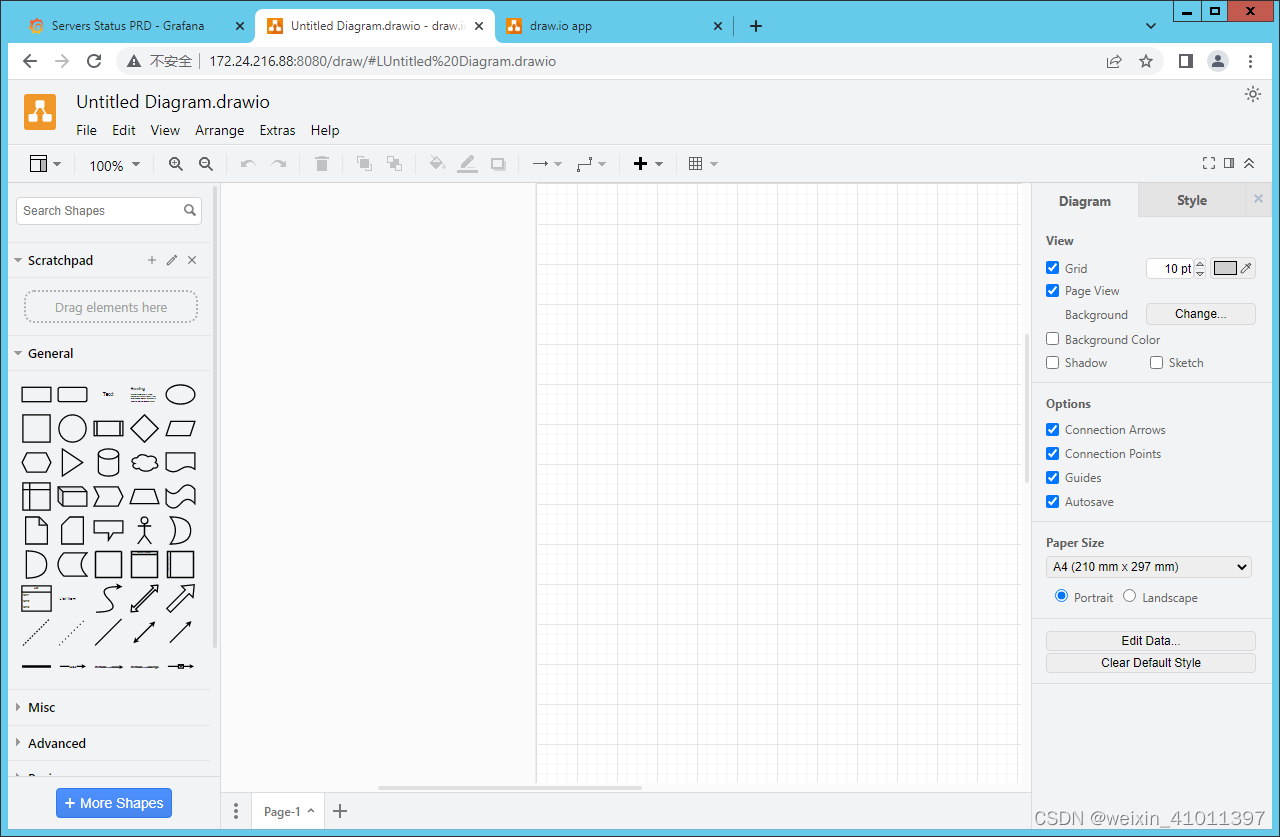 内网部署 Draw.io 详细步骤_draw.io私有部署-CSDN博客