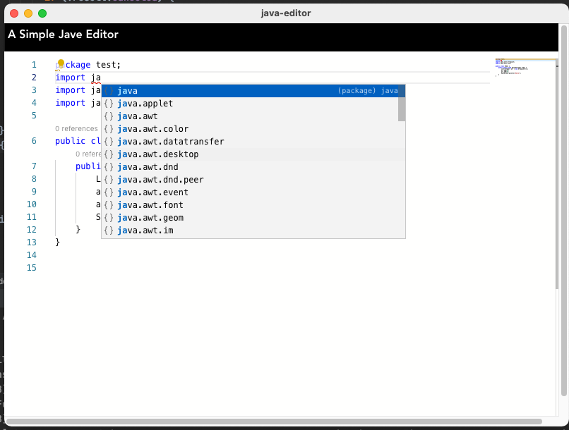 做一个简单的java编辑器_monaco-languageclient-CSDN博客