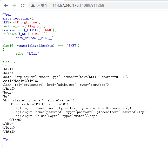 BugKu_点login咋没反应_bugku的点login咋没反应-CSDN博客