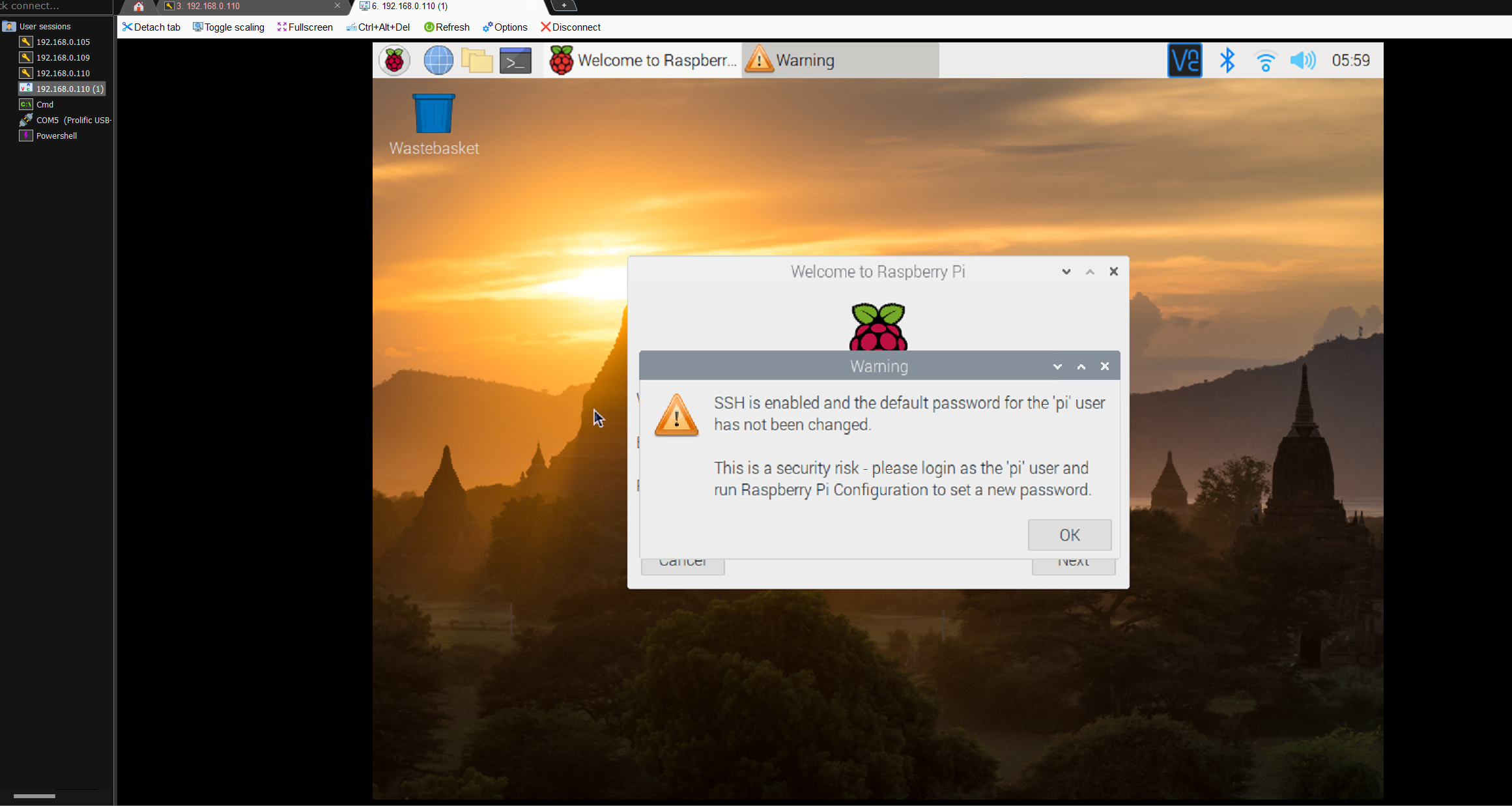 树莓派使用MobaXterm实现SSH和VNC_mobaxterm通过vnc远程访问树莓派-CSDN博客