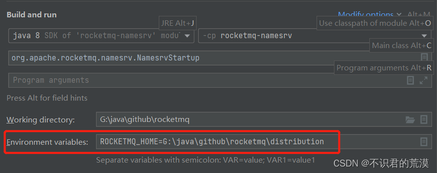 idea配置RocketMQ本地开发环境_idea rocketmq-CSDN博客