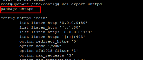 Openwrt开发笔记（4）——UCI 使用_uci生效-CSDN博客