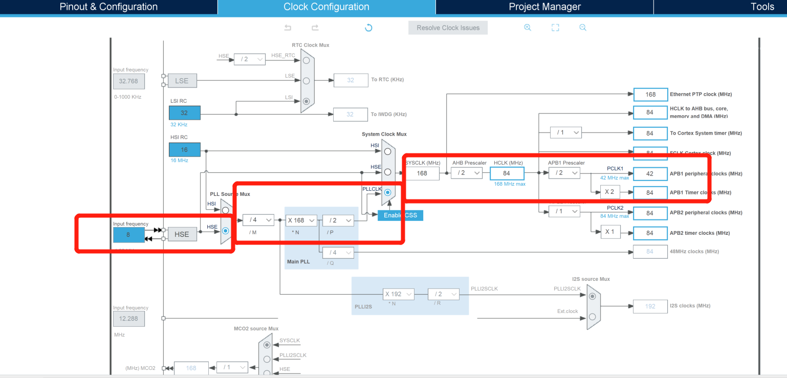 软件STM32cubeIDE下STM32F4xx使用32位定时器2（TIM2）用DMA+PWM点亮灯带WS2812-基础样例_stm32f4 pwm dma-CSDN博客