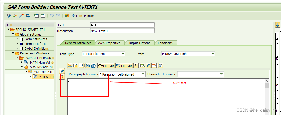 SAP abap smartforms开发 - Form builder 不能编辑问题_abap smartforms 无法编辑-CSDN博客
