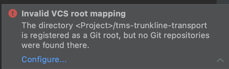 IDEA中报错：Invalid VCS root mapping-CSDN博客