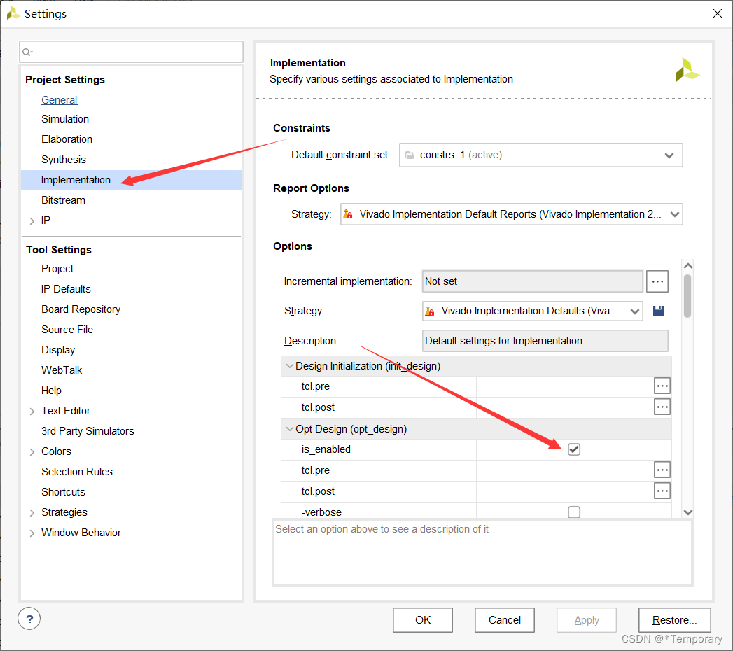 Vivado跑implementation过程中卡死在opt_design_vivado implementation很久-CSDN博客