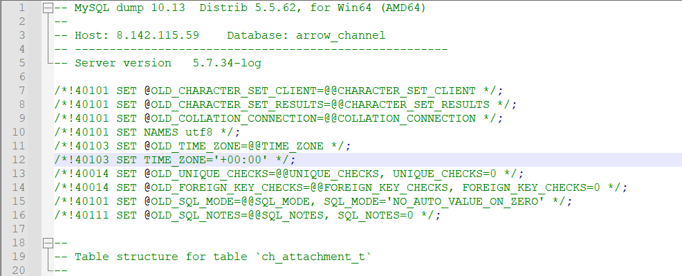 解决mysql [err] 1231 Variable ‘time Zone‘ Can‘t Be Set To The Value Of