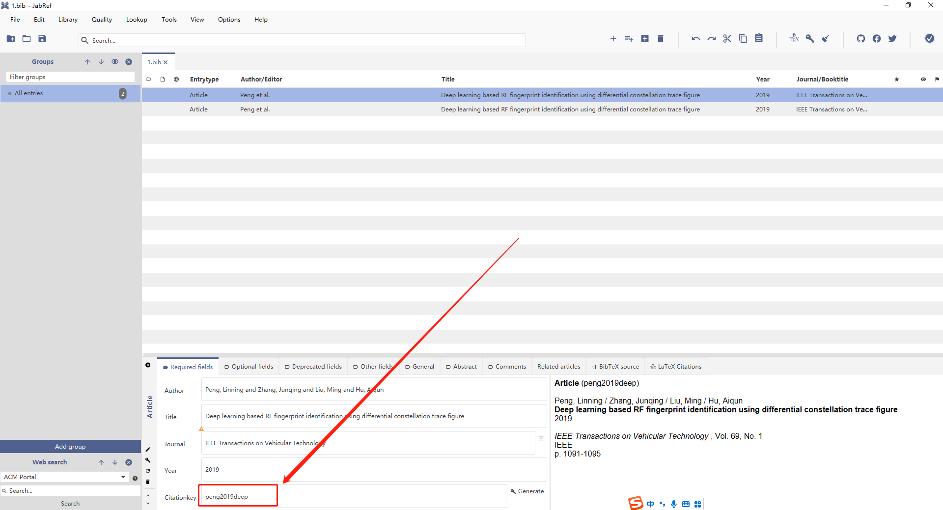 使用JabRef在WORD中自动引用参考文献的方法_jabref word-CSDN博客