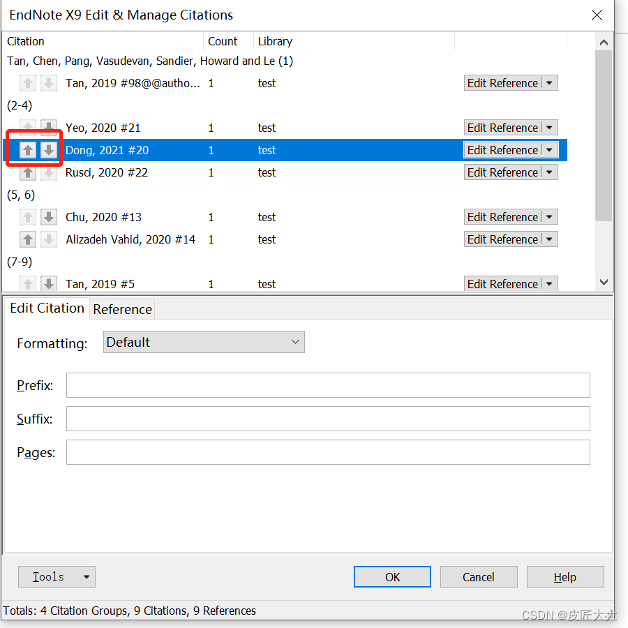 endNote教程 -4-编辑参考文件格式_endnote word 教程-CSDN博客