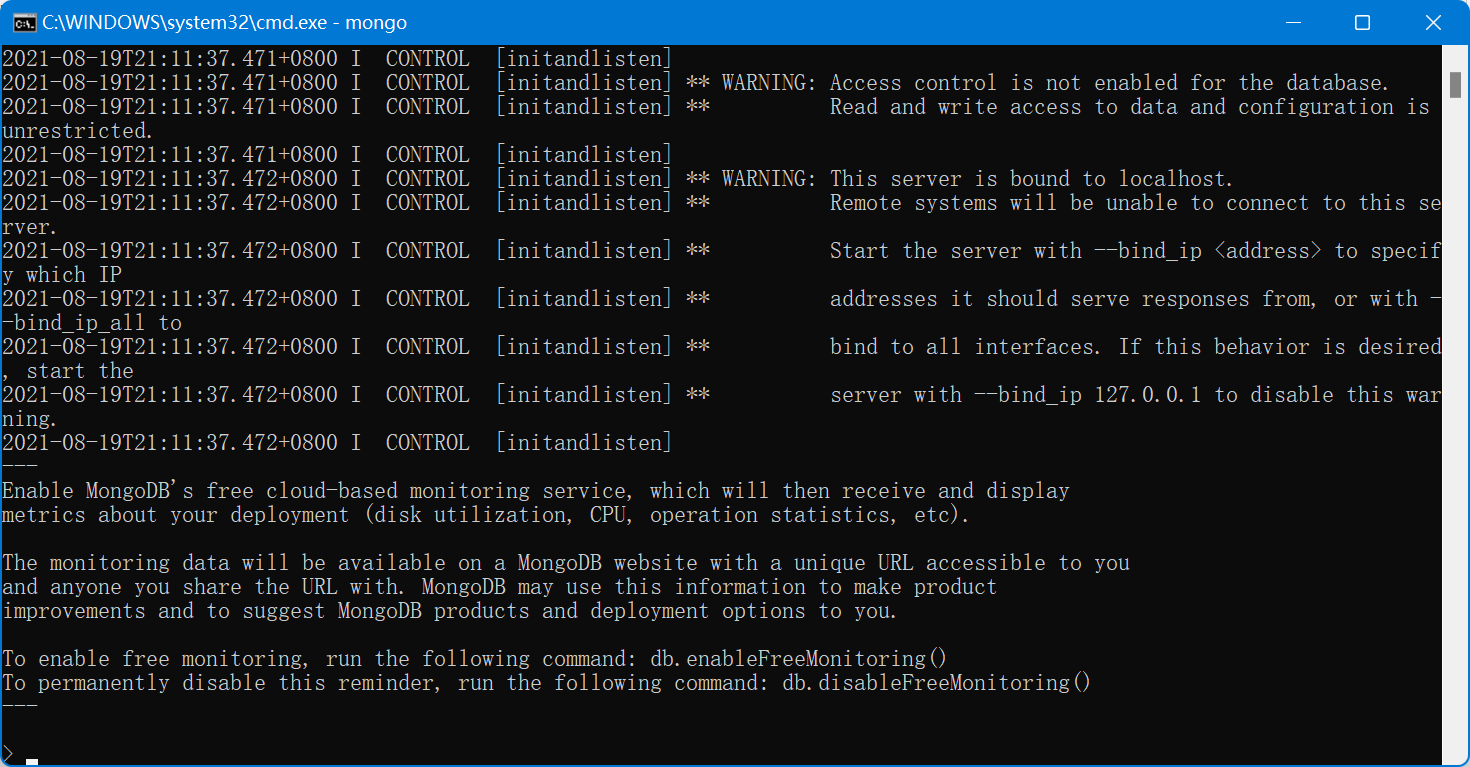 Windows下MongoDB配置环境变量（win11最新教程）_windows 如何添加mongodb 环境变量-CSDN博客
