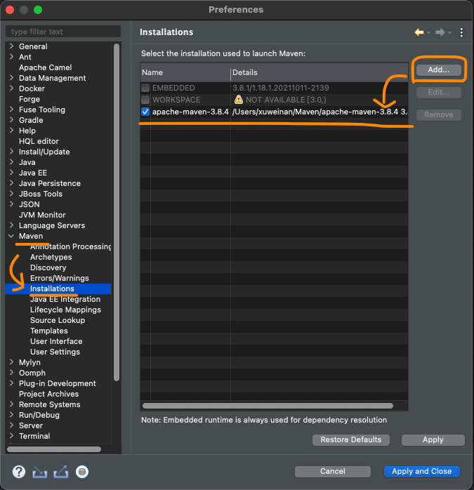 在Eclipse中安装Maven插件_eclipse安装maven插件-CSDN博客