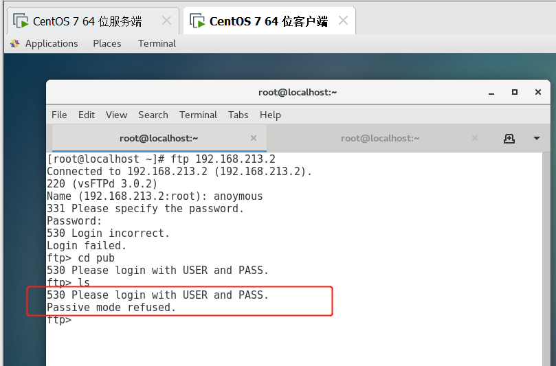 Linux 下ftp匿名登录常见问题_530 please login with user and pass_你代码出BUG了的博客-CSDN博客