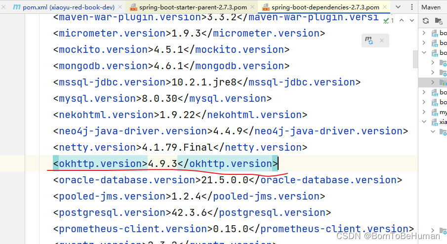 记录springboot2 7 3和minio的ok包依赖冲突问题 Nested Exception Is Java Lang