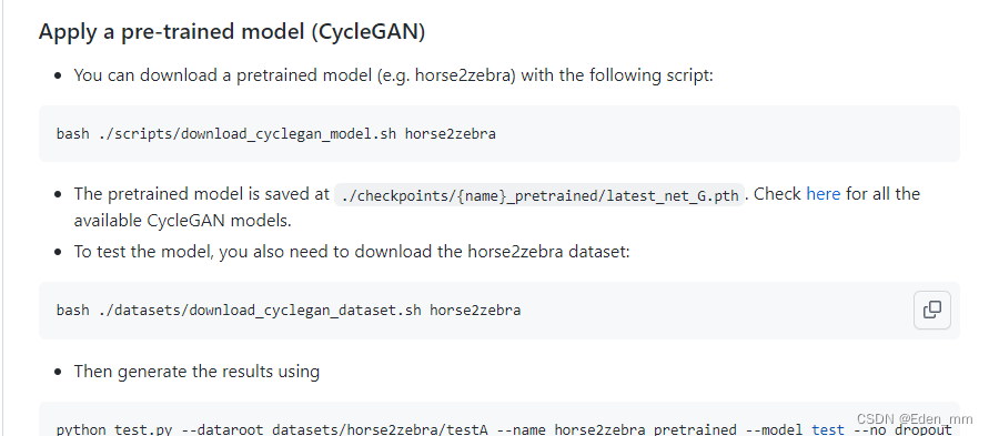 基于CycleGan开源项目实战图像合成_circlegan github-CSDN博客