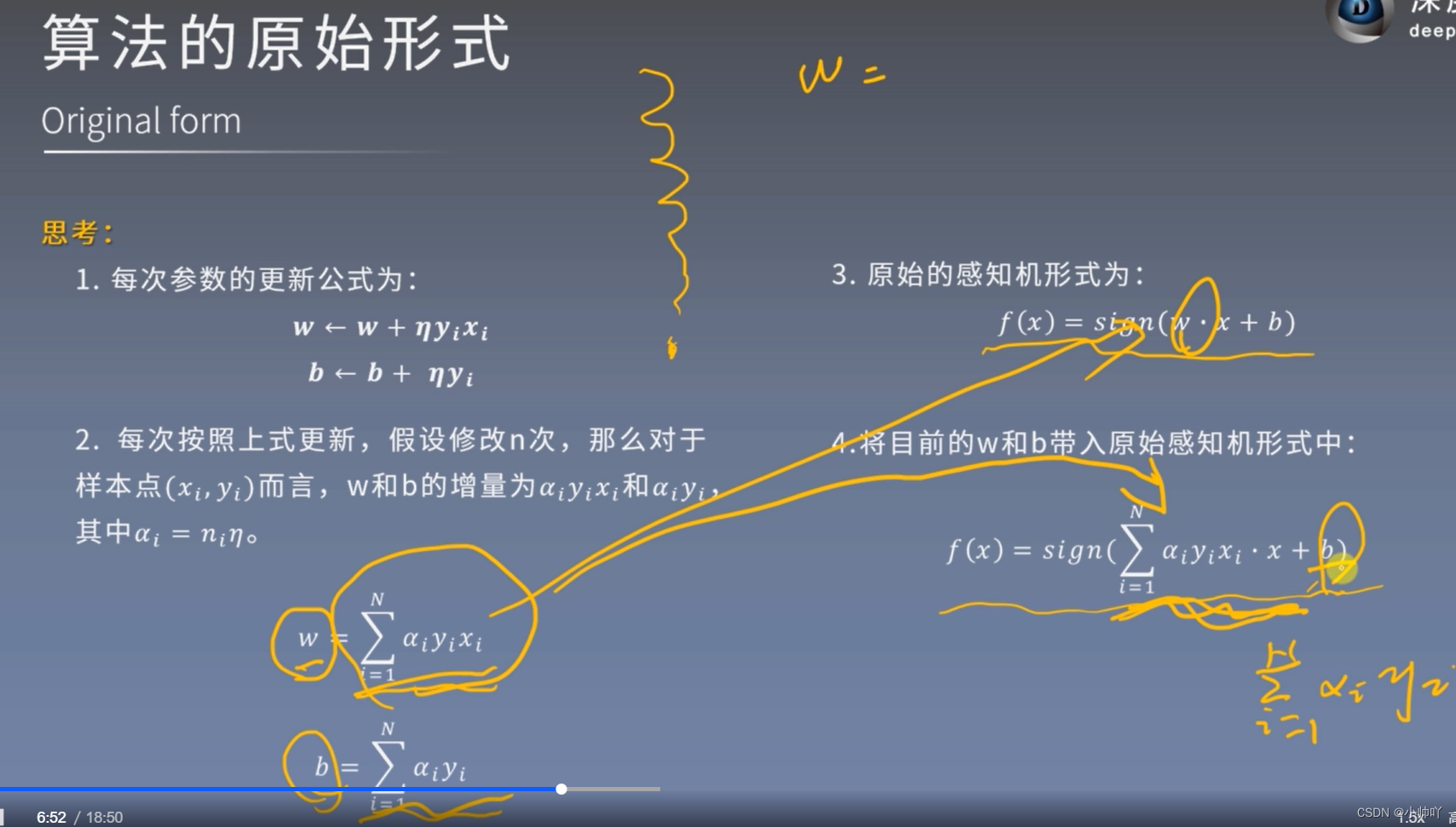 统计学习方法(222)感知机线性分类模型其输入为实例的特征向量输出为实例的类别取 1和 1二值 Csdn博客