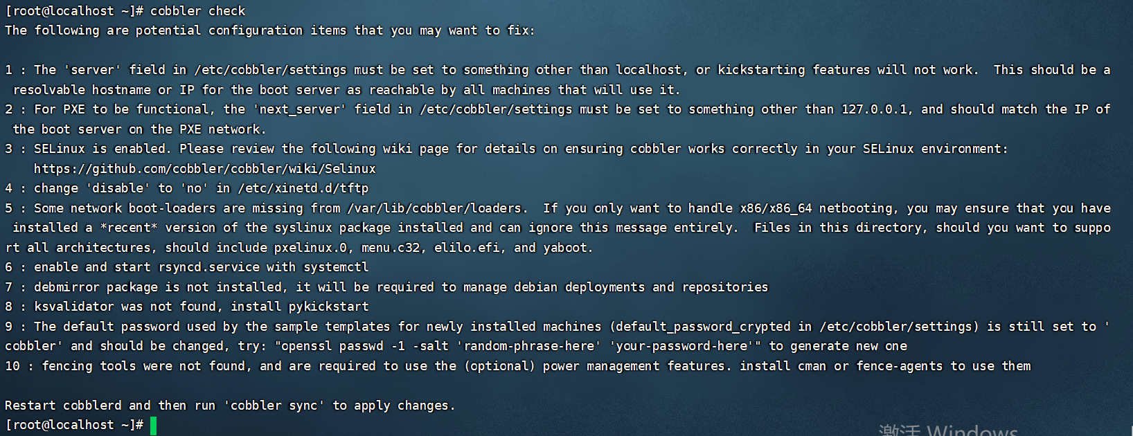 Cobbler详解（二）——Cobbler安装配置_no such command: get-loaders-CSDN博客