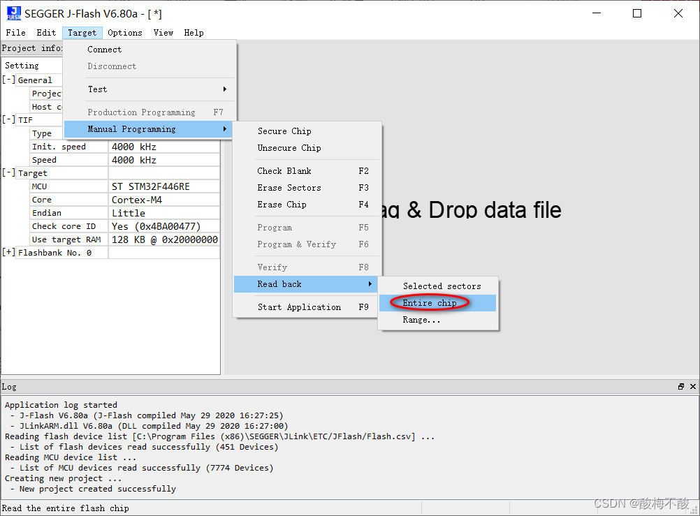 Jlink读取MCU固件_jlink提取固件-CSDN博客