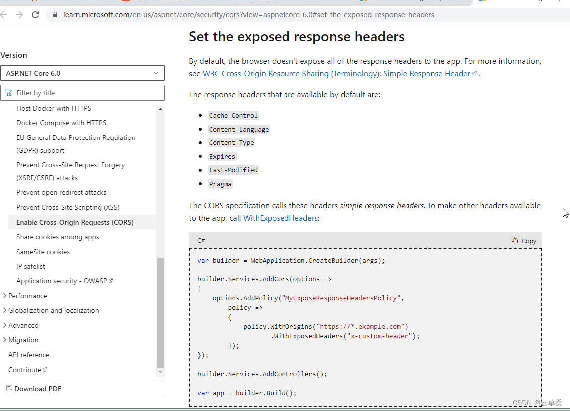 net Cors细节 net::ERR_FAILED has been blocked by CORS policy: Response to preflight request doesn ...
