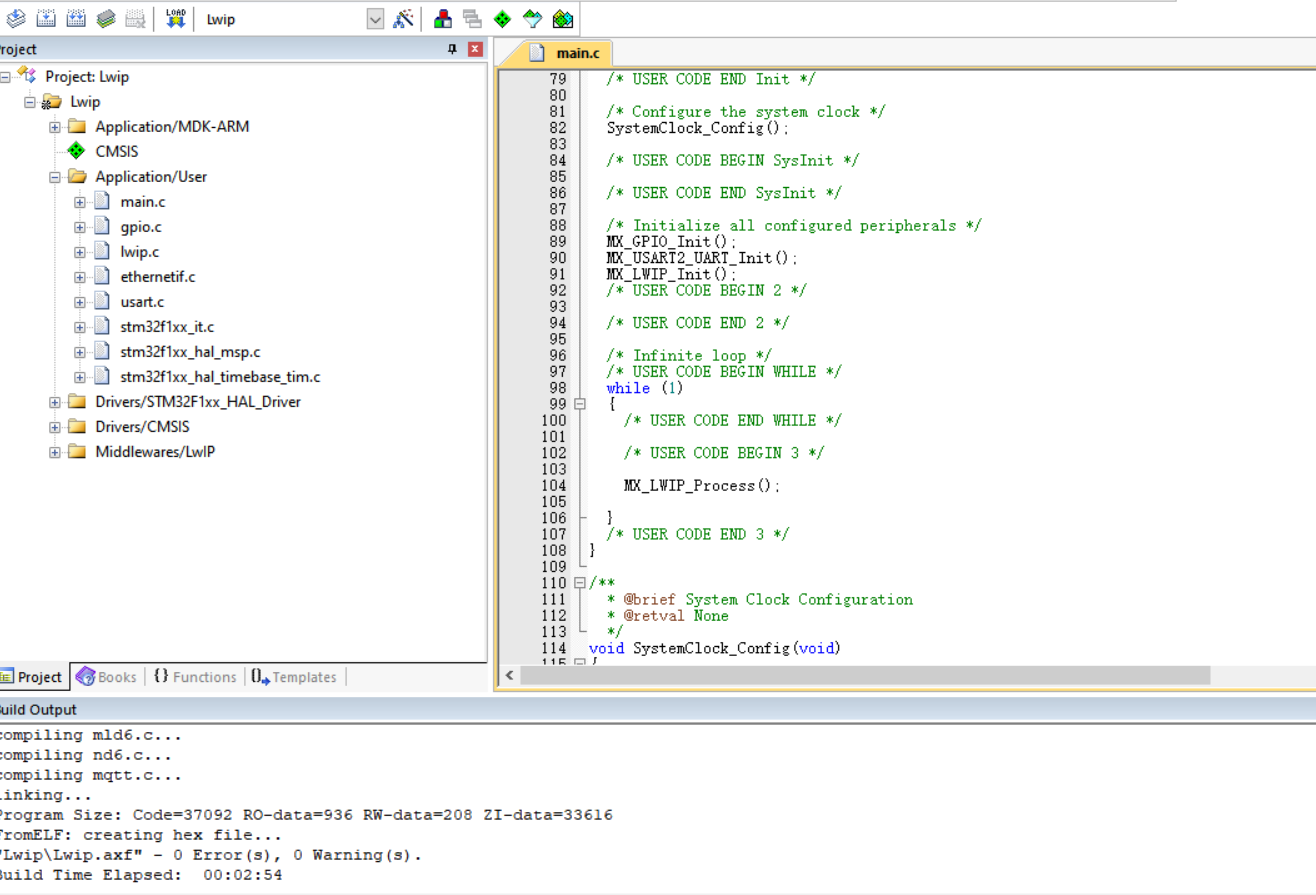 STM32CubeMX+ETH+DP83848+Lwip 成功ping通（基于stm32F107开发板）_基于stm32ip电话开发板-CSDN博客