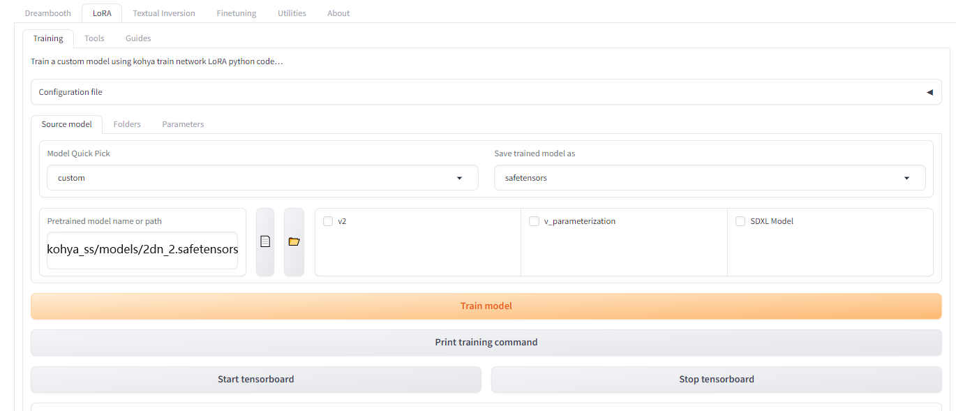kohya_ss环境部署及训练_kohya 底模放置在哪个文件夹-CSDN博客