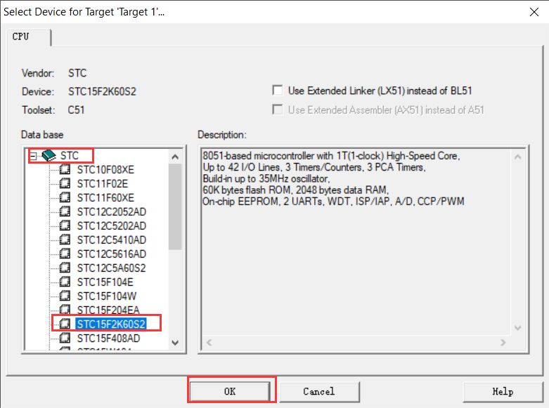 《蓝桥杯CT107D单片机竞赛板》：安装与创建Keil uVision4工程_keil4使用教程ct107d-CSDN博客