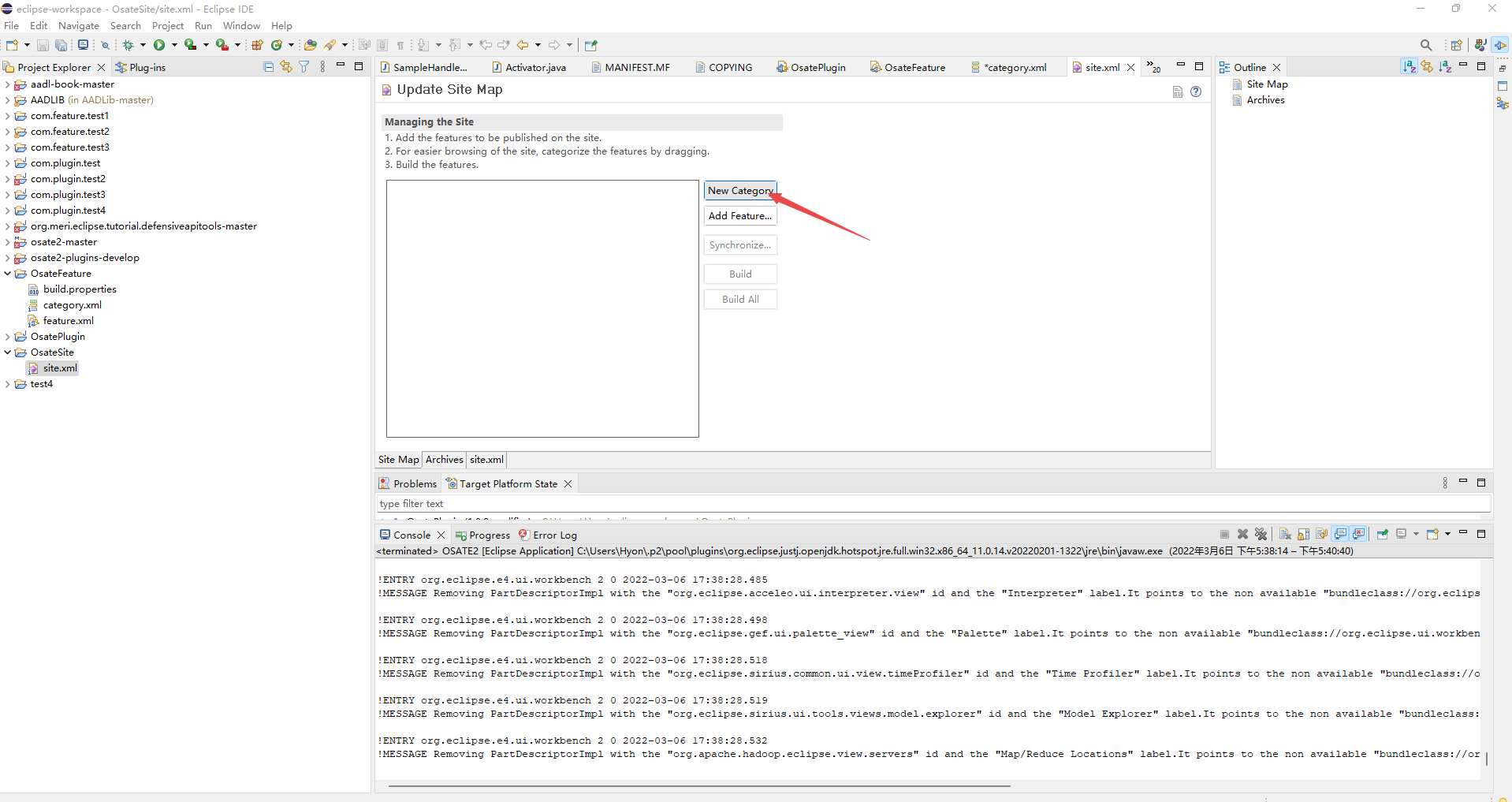 【OSATE学习笔记】插件开发入门-CSDN博客