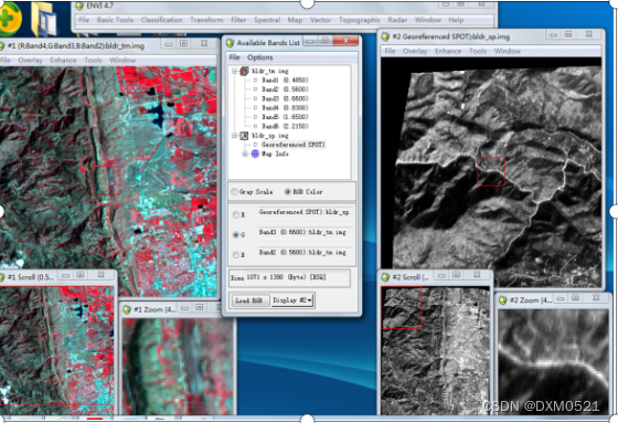 遥感导论ENVI上机实验教程一 遥感影像的几何校正_遥感影像 几何校正 配准-CSDN博客