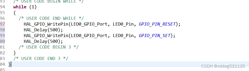 STM32CubeIDE(CUBE-MX)----初尝点亮小灯_stm32cubemx ide-CSDN博客