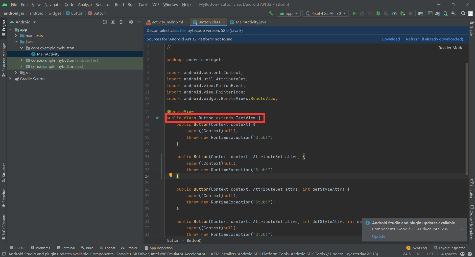 Android开发之button控件（实现点击按钮更换图案及颜色） Android Button颜色 Csdn博客